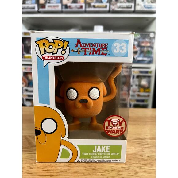 Funko | Accents | Vaulted Exclusive Flocked Fuzzy Jake Dog Adventure ...